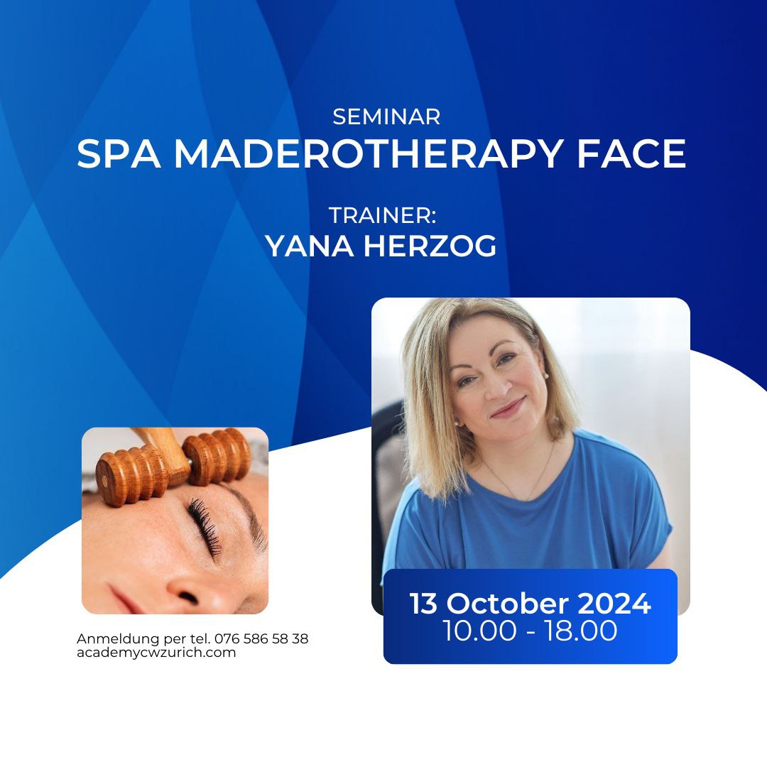 SPA MADEROTHERAPY FACE (13 October 2024) – Swiss Academy of Massage ...